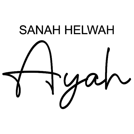 STICKER SANAH HELWAH - SIZE A5 | Shopee Malaysia