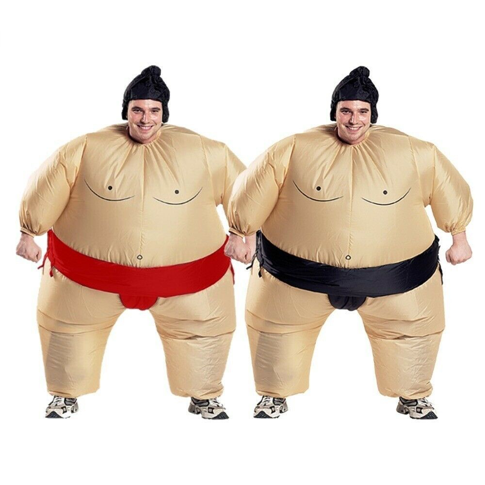 Sumo Lively Wrestler Costume Inflatable Suit For Amusing Dress Up And ...