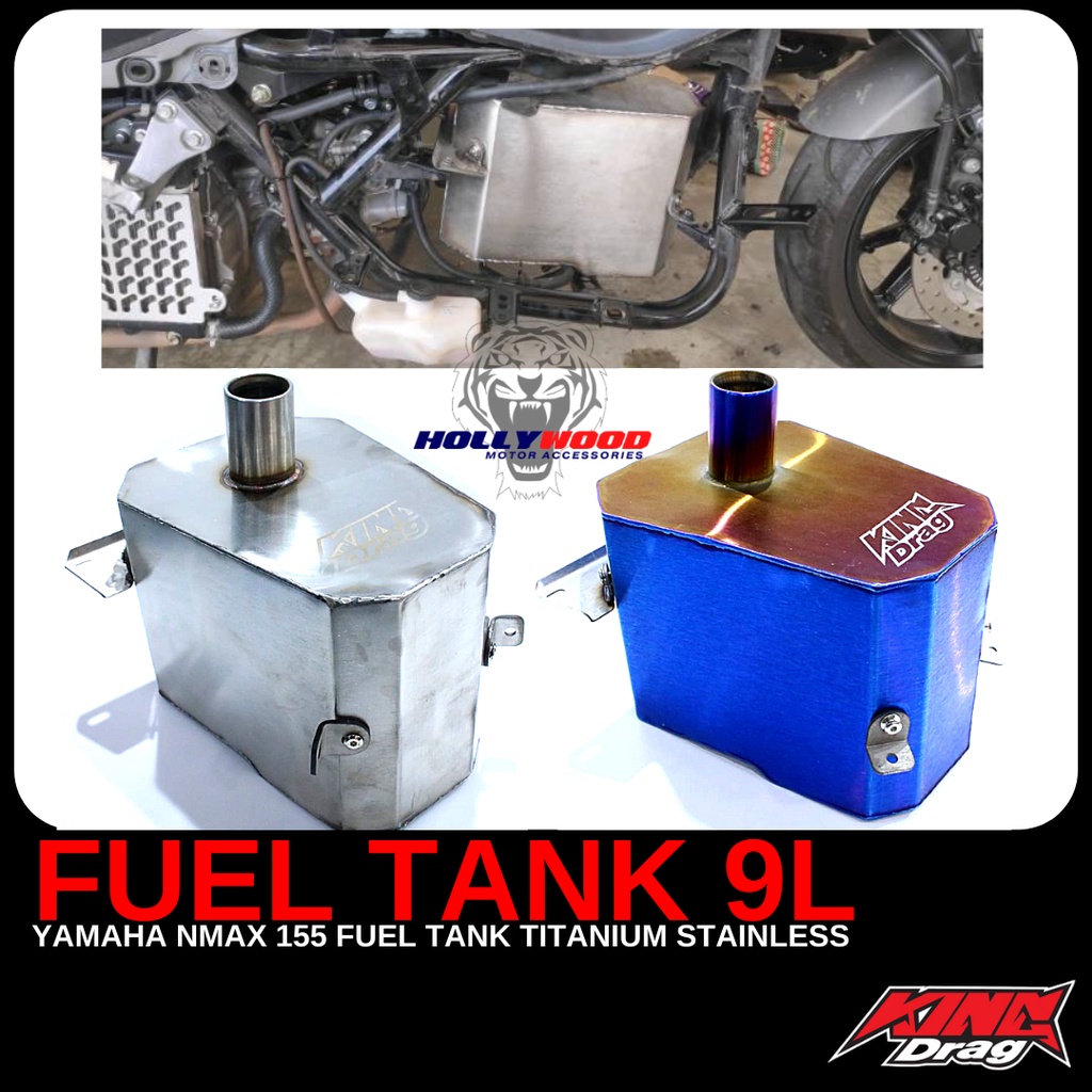 "KITA PALING BESAR" YAMAHA NMAX155 v1 FUEL TANK 9.0L TITANIUM ...