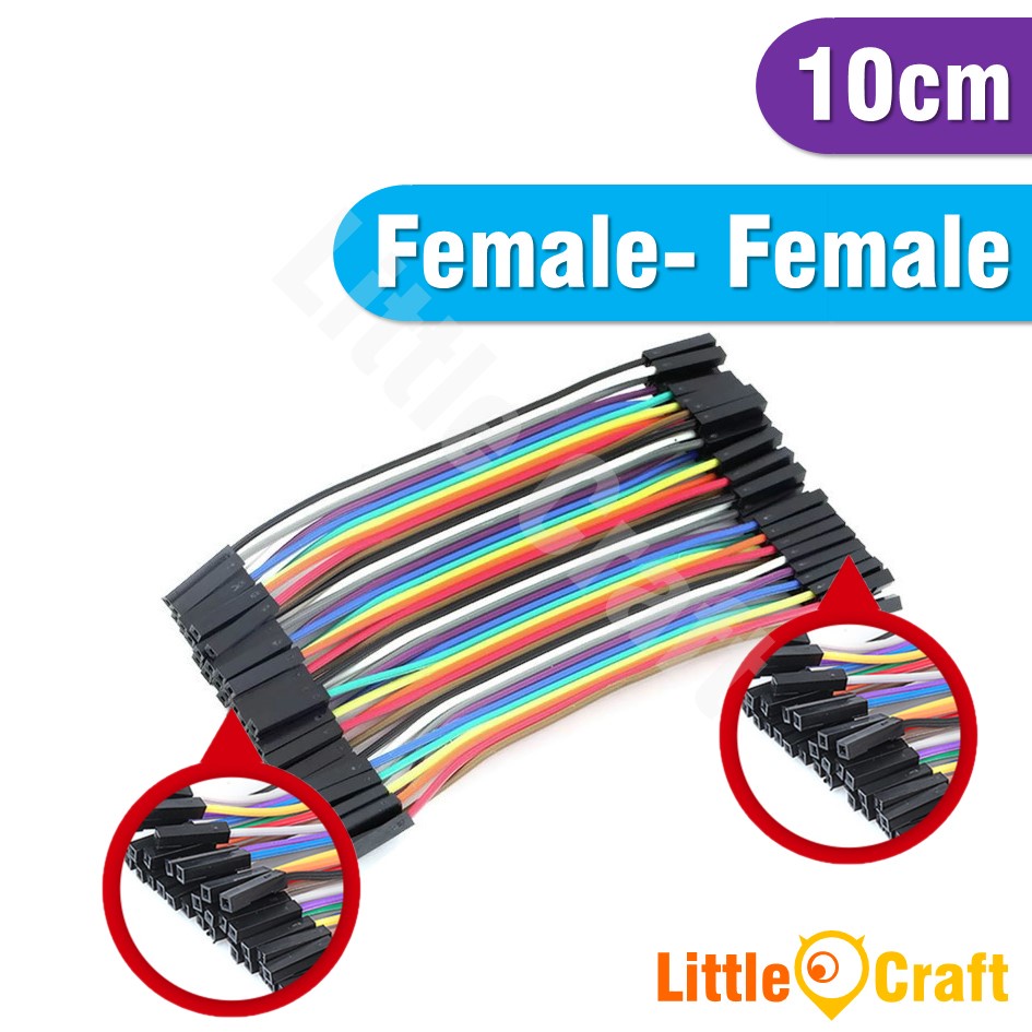 Arduino Dupont Jumper Wire 40 Way 2.54mm 10cm 20cm 30cm Male to Male ...