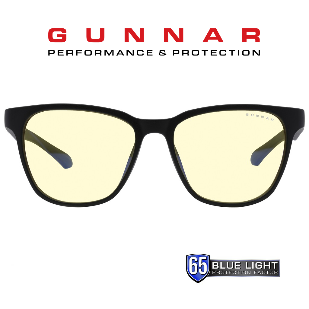 GUNNAR Berkeley Onyx Anti Blue Light Glasses Performance and Protection ...