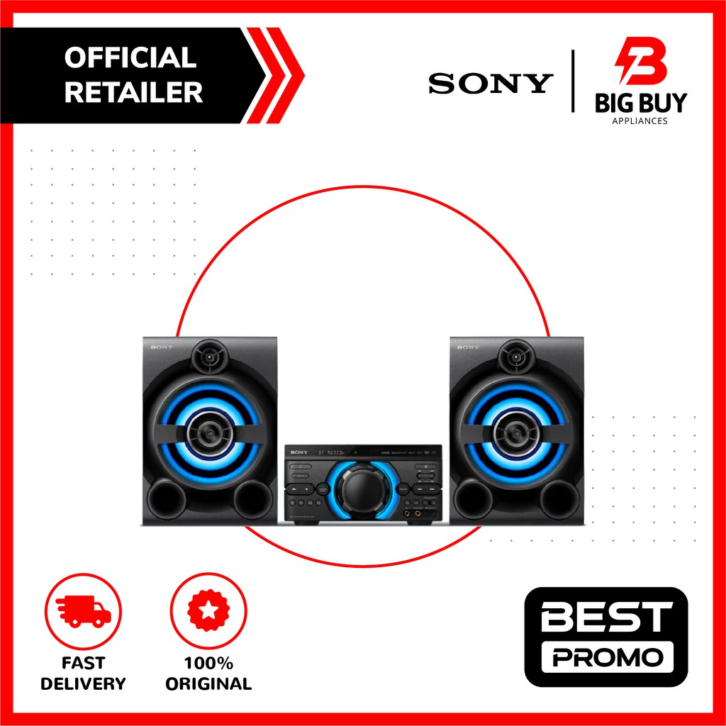 SONY High Power Audio System with DVD MHC-M60D | Shopee Malaysia