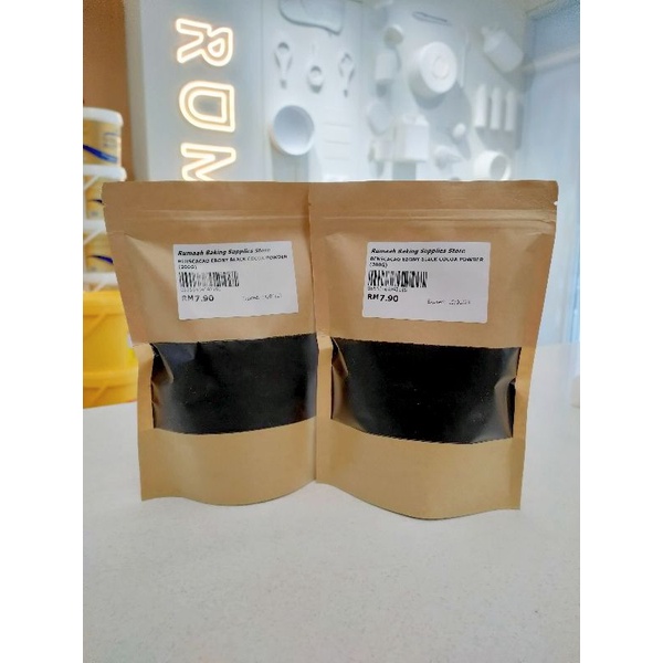 BensCacao Ebony Black Cocoa Powder The Darkest Black Cocoa Powder In ...