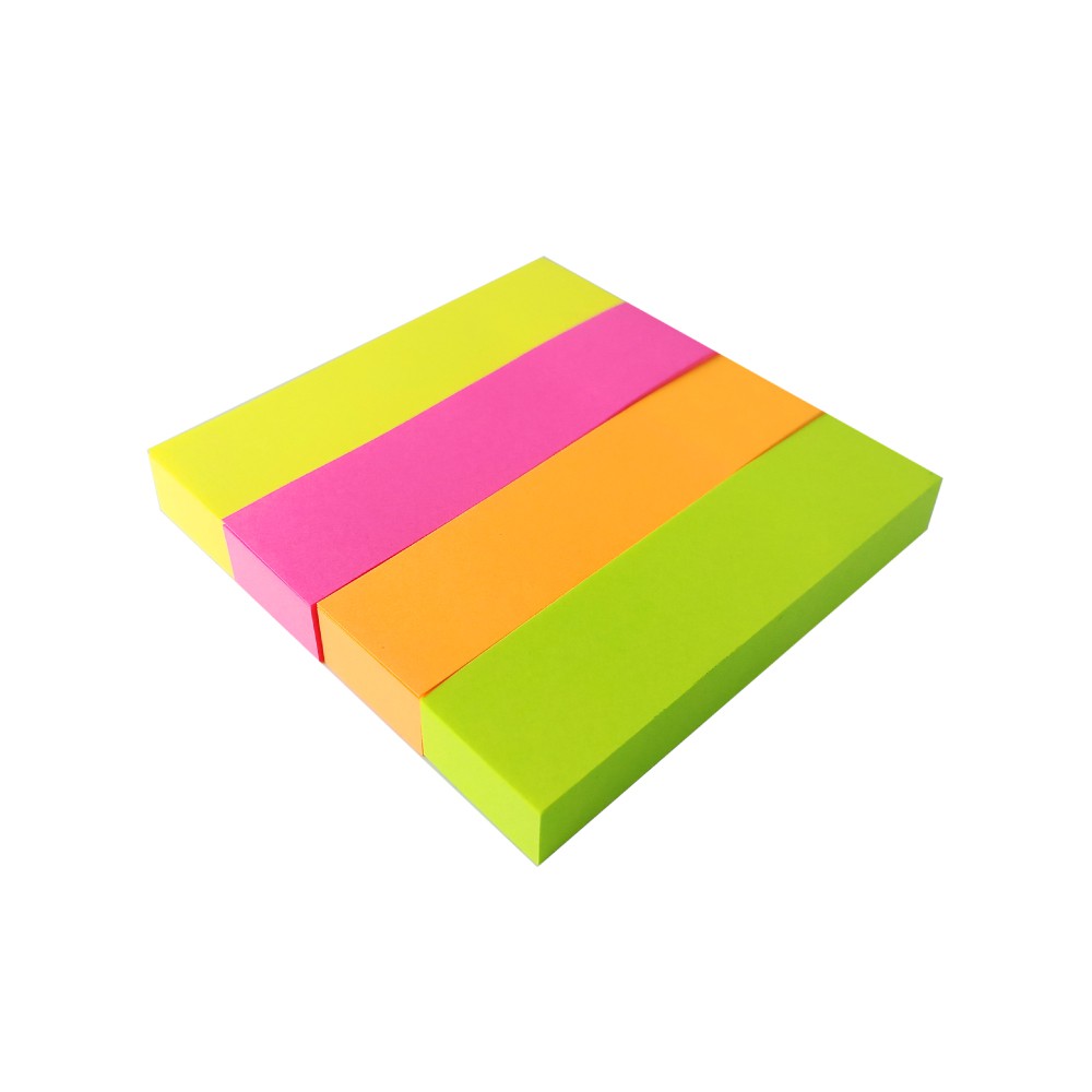 M&G NEON STICKY NOTE 3 x 3 x 4 COLORS (100 SHEETS) | Shopee Malaysia