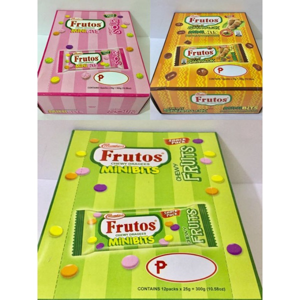 Frutos Minibits Snack Pack Shopee Malaysia
