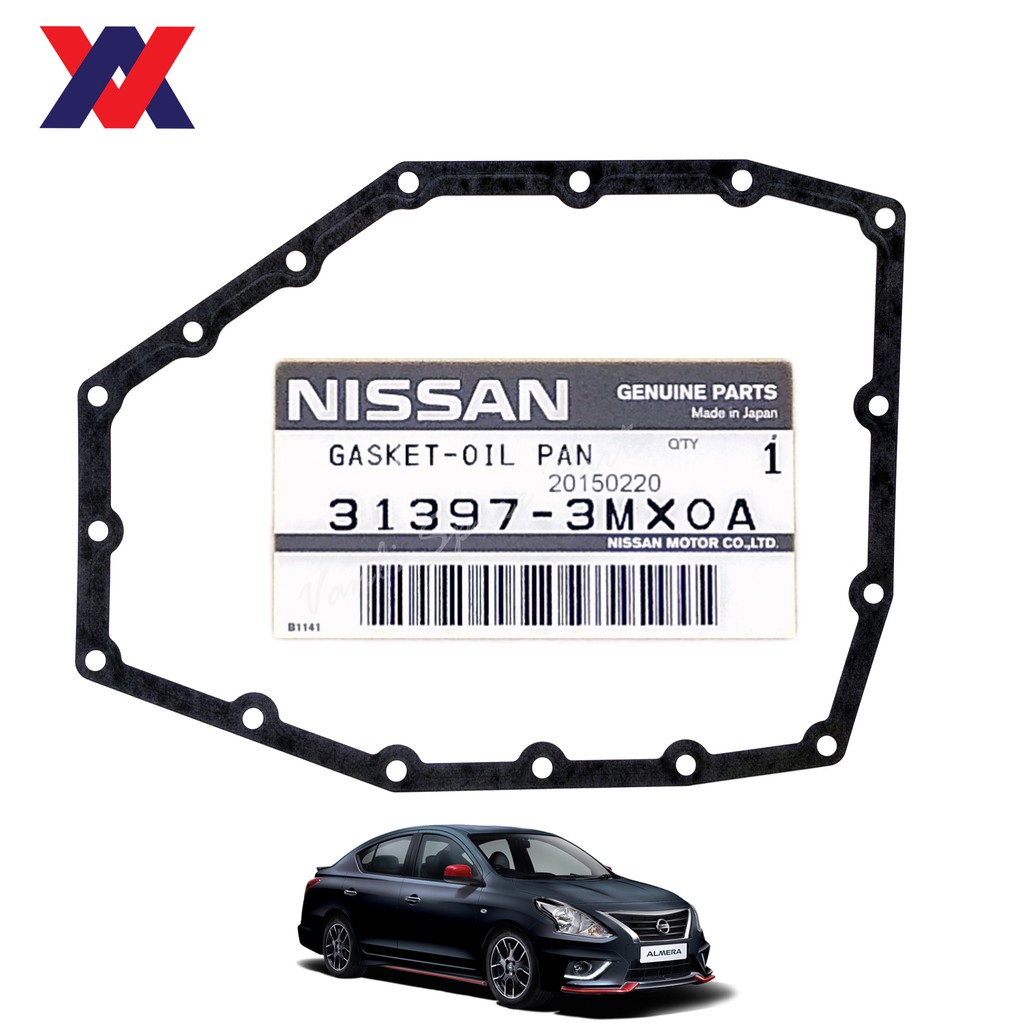 Nissan Genuine Transmission Oil Pan Gasket for Nissan Almera 1.5cc Auto ...