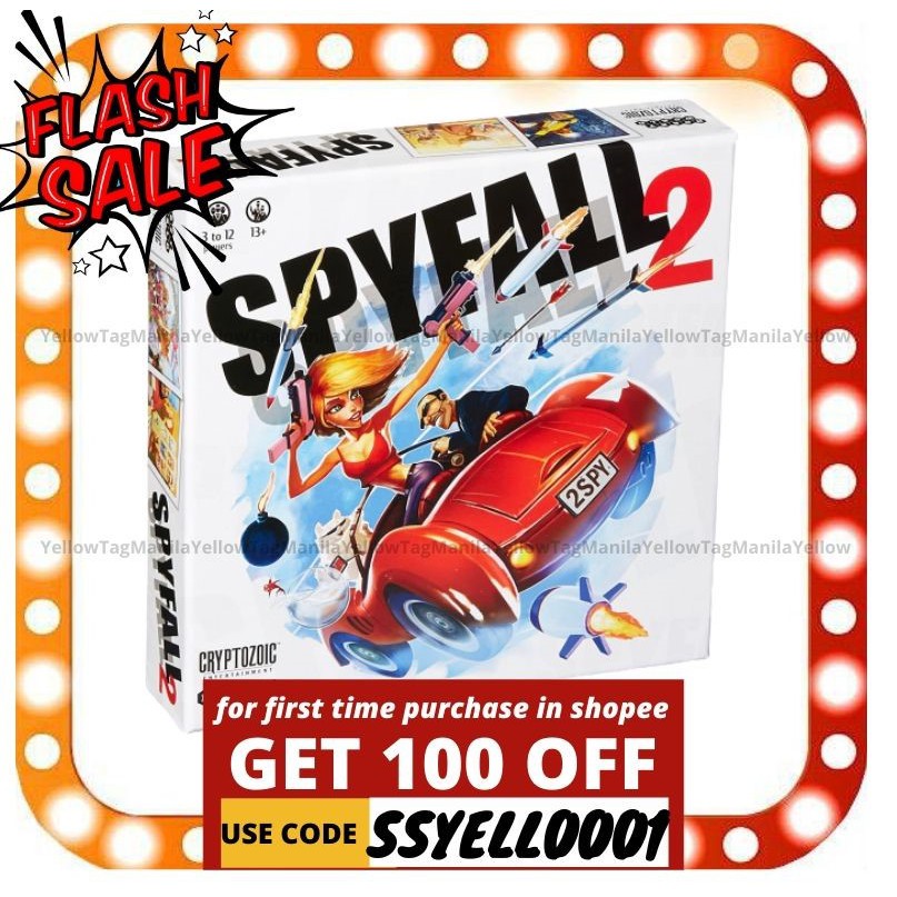 SPYFALL 2 Board Game Cardgame | Shopee Malaysia
