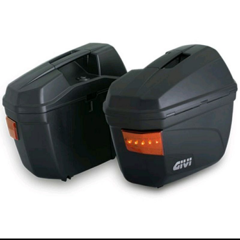 GIVI SIDE BOX E22N-S LIGHT OREN SET (2PC R/H +L/H WITH LIGHT) | Shopee ...