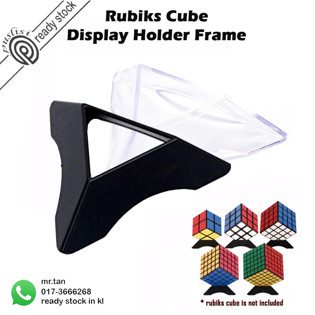 Cube Triangle Cube Stand Magic cube Puzzles Display Stand Base | Shopee ...