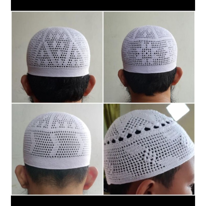 Handmade knitted hadromaut knitted kopyah | Shopee Malaysia