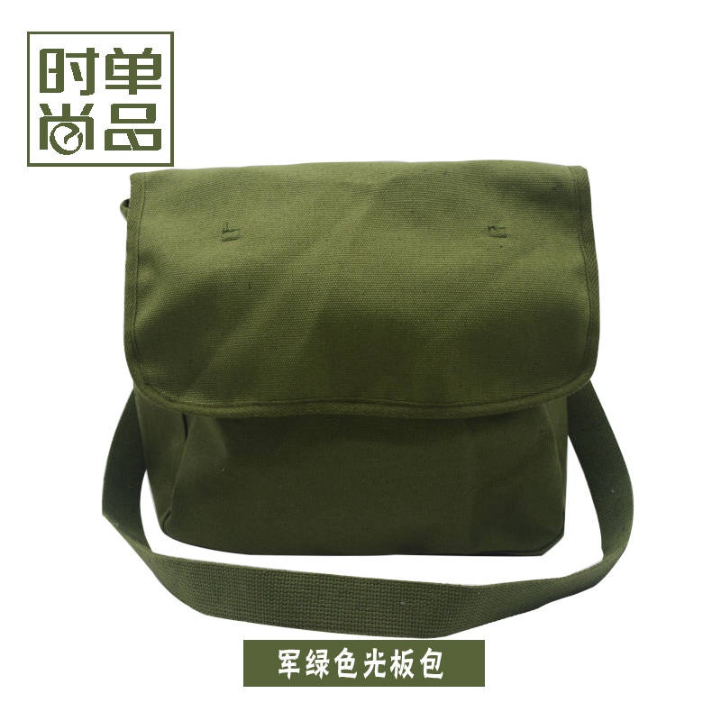 【Sling Bag Men Cross Body】 Army green vintage nostalgic green bag ...