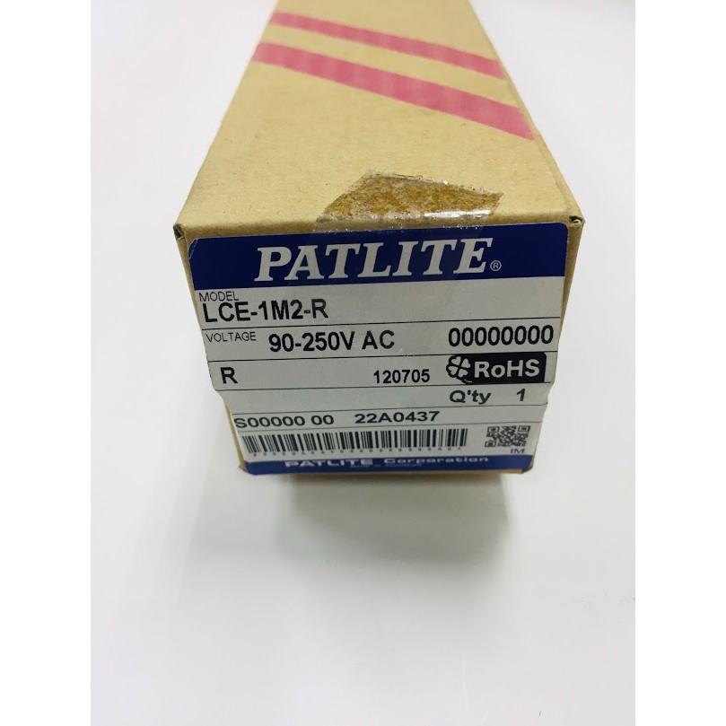 PATLITE LED SIGNAL TOWER LIGHT LCE-1M2 (R) | Shopee Malaysia