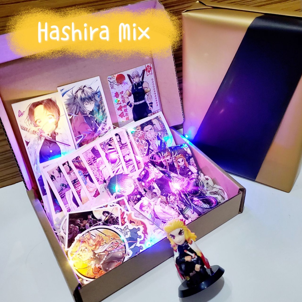 🌈ANIME SURPRISE BOX🌈 Demon Slayer Figure Anime Gift Box Tanjiro Nezuko ...