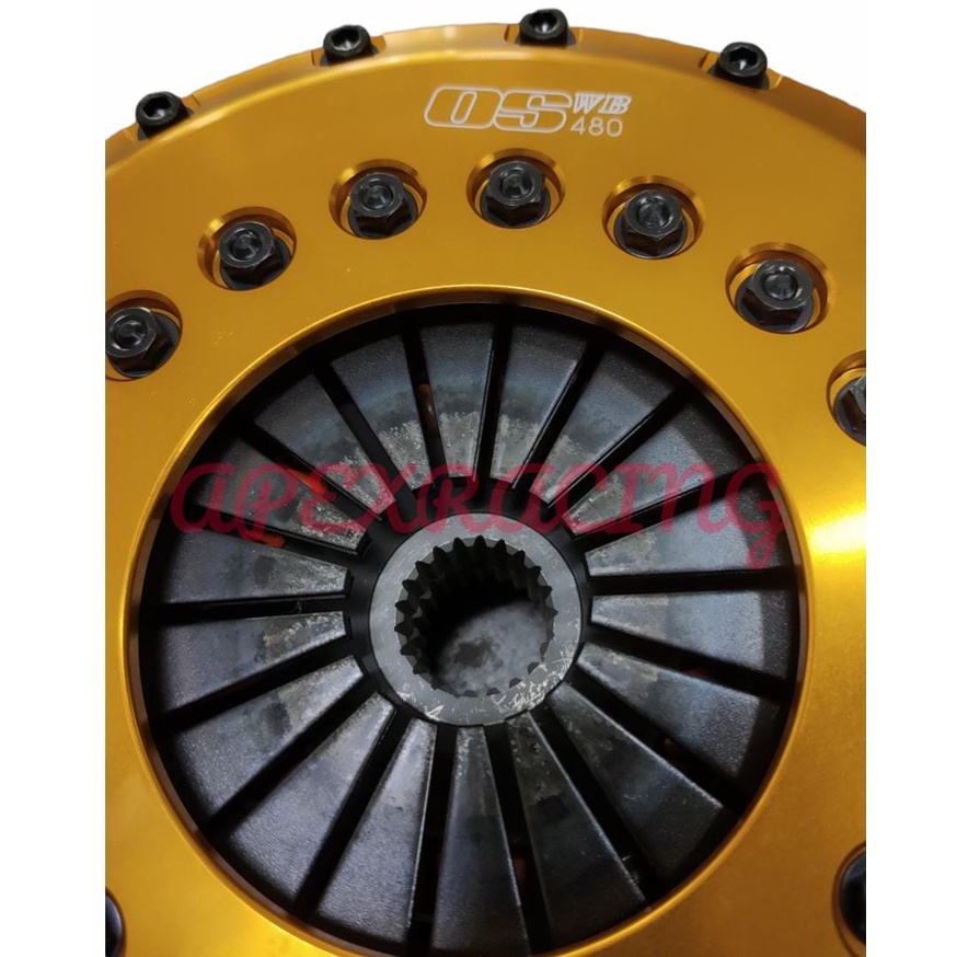 OS GIKEN R SERIES R3C TRIPLE PLATE CLUTCH PUSH TYPE 1JZ R154 JZA70 ...