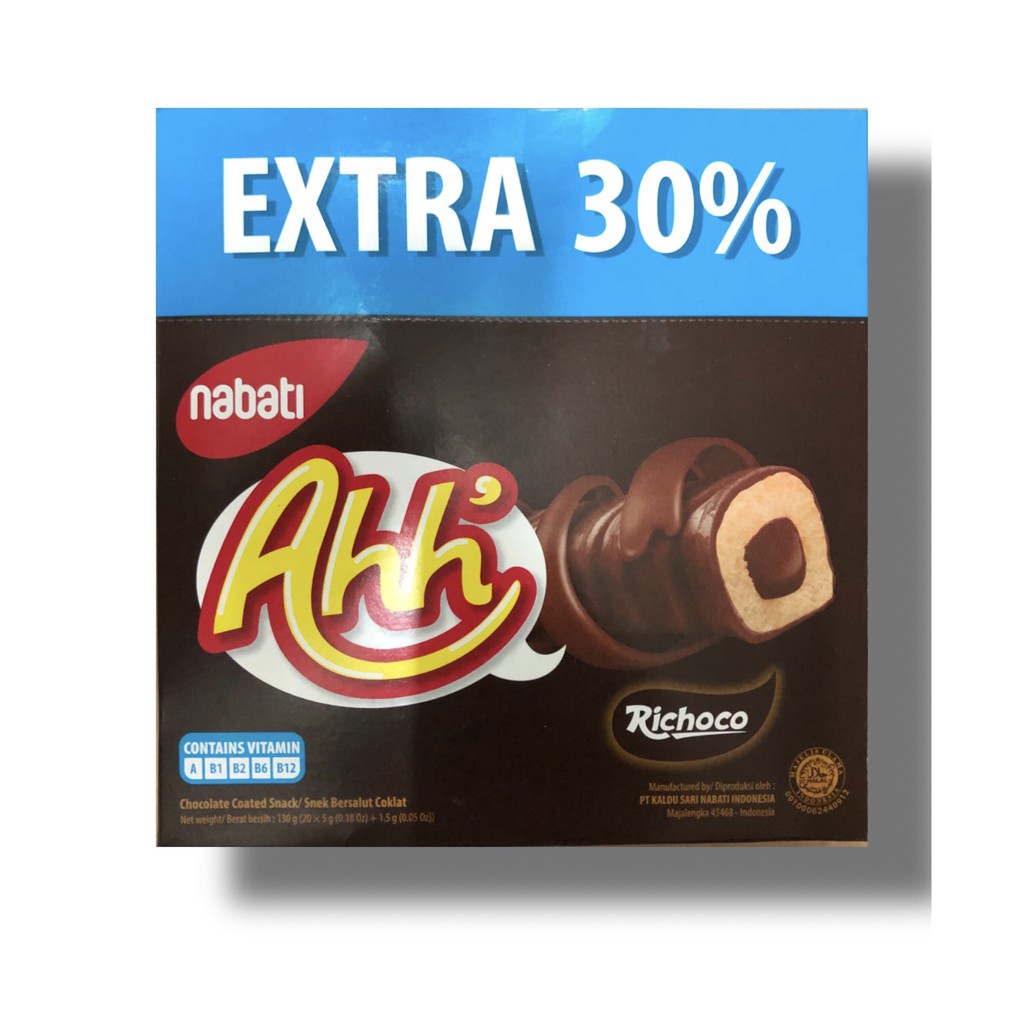 [HALAL] Nabati Ahh RICHOCO/RICHEESE Triple + Extra 20% 1pcs | Shopee Malaysia