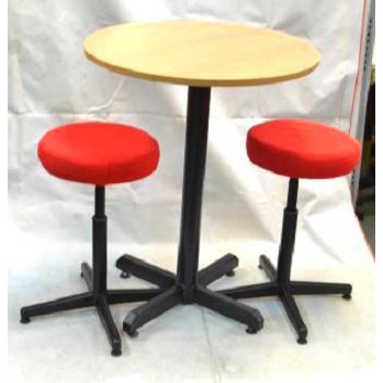 Low bar table set of 1 low bar table and 2 stools | Shopee Malaysia