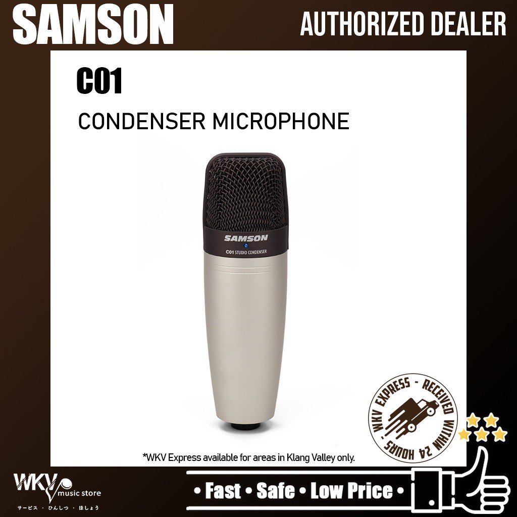 Samson C01 - Diaphragm Studio Condenser Microphone (CO1) | Shopee Malaysia