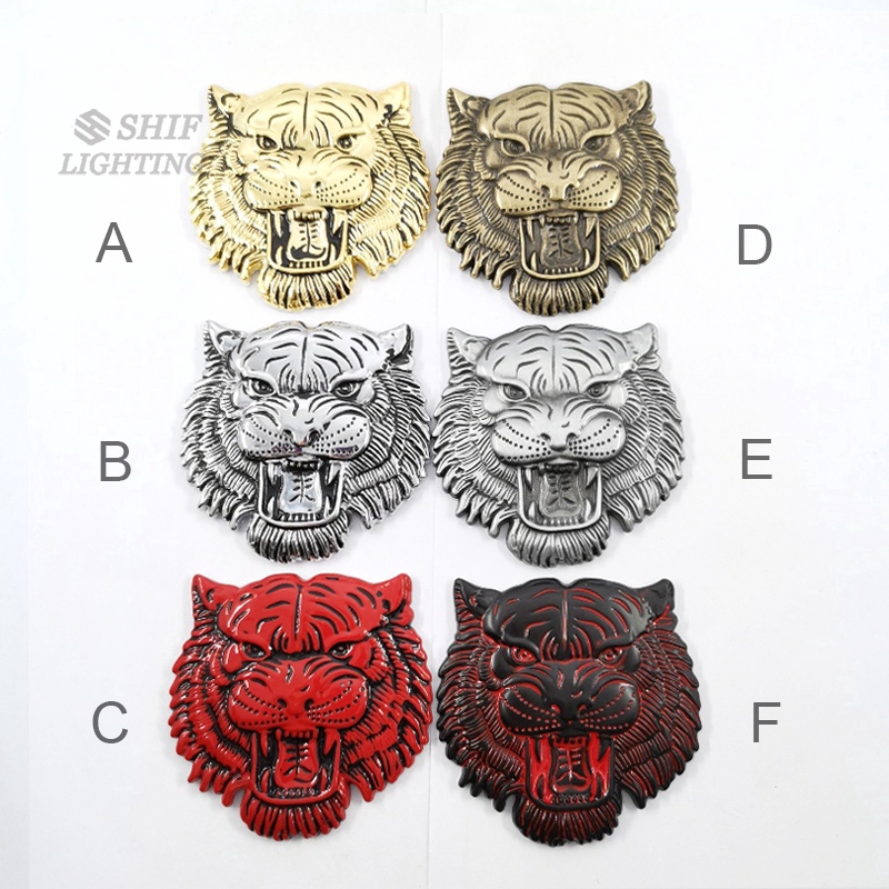 1 x Metal Tiger Logo Car Auto Motorcycle Bike Decorative Emblem Badge ...