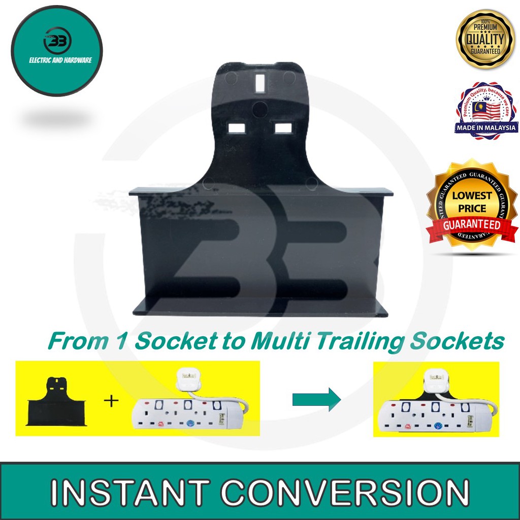 HARGA BORONG】 Trailing Socket Extension Instant Conversion From 1 ...