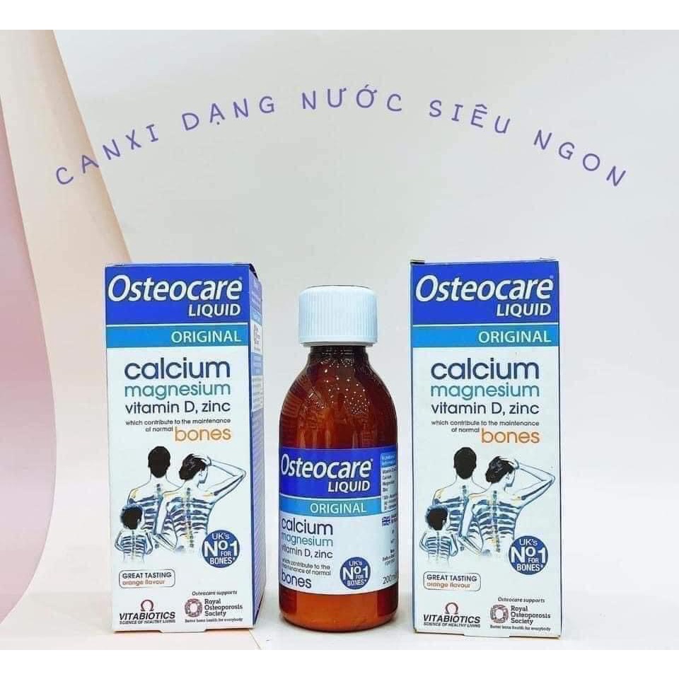 Osteocare Liquid Calcium 200ml - Osteocare Calcium Magnesium VitaminD Zinc | Shopee Malaysia