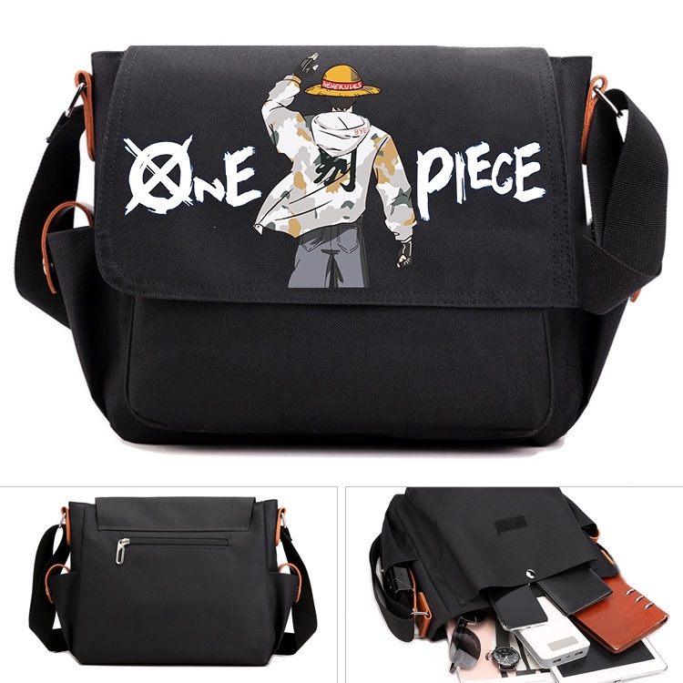 Anime One Piece Bag Crossbody Bag Shoulder Bag Student Bag Messenger ...