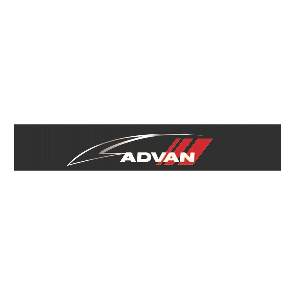 ADVAN Front Windshield Sticker / Sticker Tampal Cermin Depan Kereta(X50 ...