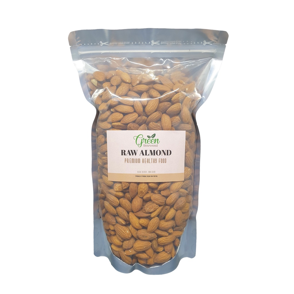 RAW ALMONDS 1 KG / RAW ALMONDS 1000 GRAM / RAW ALMOND BLUE DIAMOND 1000 ...