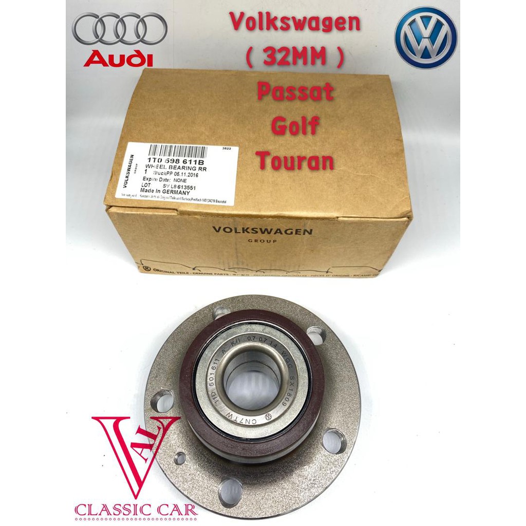 ( 100% ORIGINAL ) VOLKSWAGEN PASSAT GOLF TOURAN REAR WHEEL BEARING ...