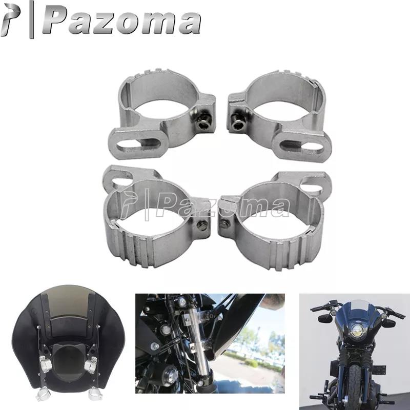 Detachable Quick-Release Adjustable Quarter Fairing Clamp Headlight ...