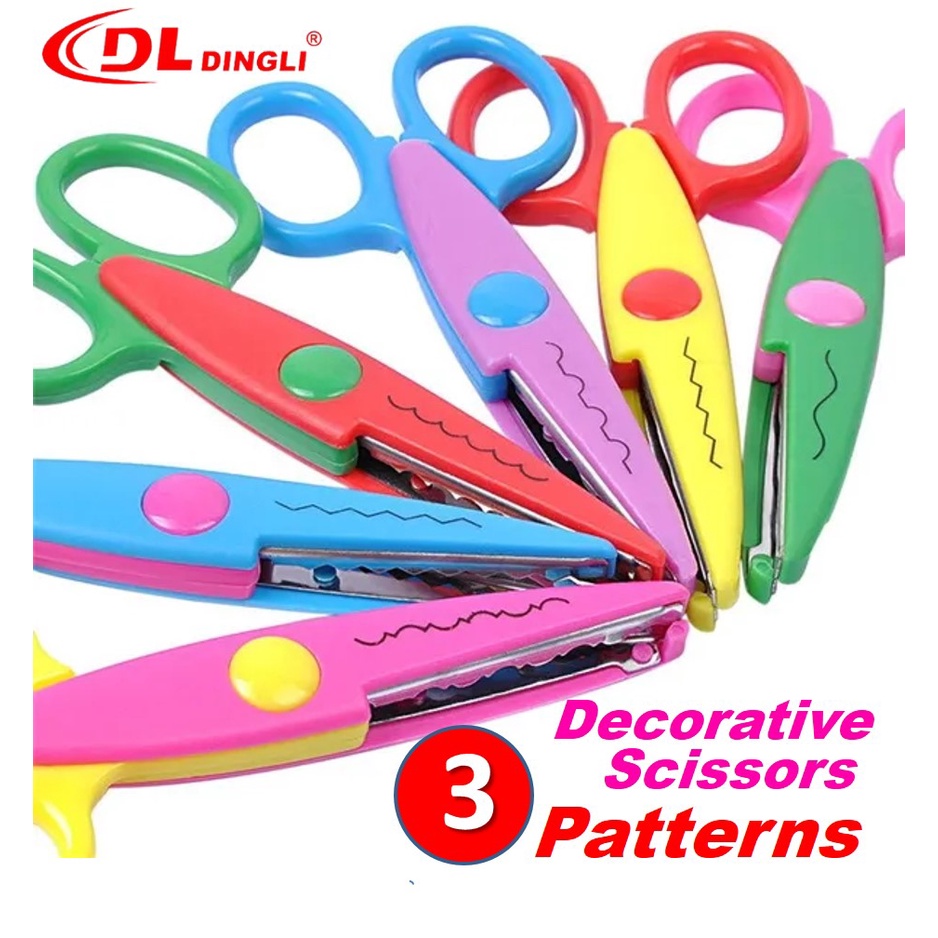 Art Craft Decorative Scissors 5 Inch / 135mm Students Paper Stationery ...