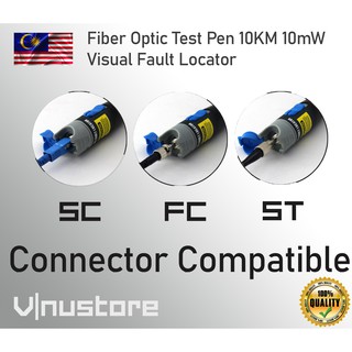 Fiber Optic Laser Tester Pen 10KM / 20KM / 30KM >10MW / 20mW / 30mW ...