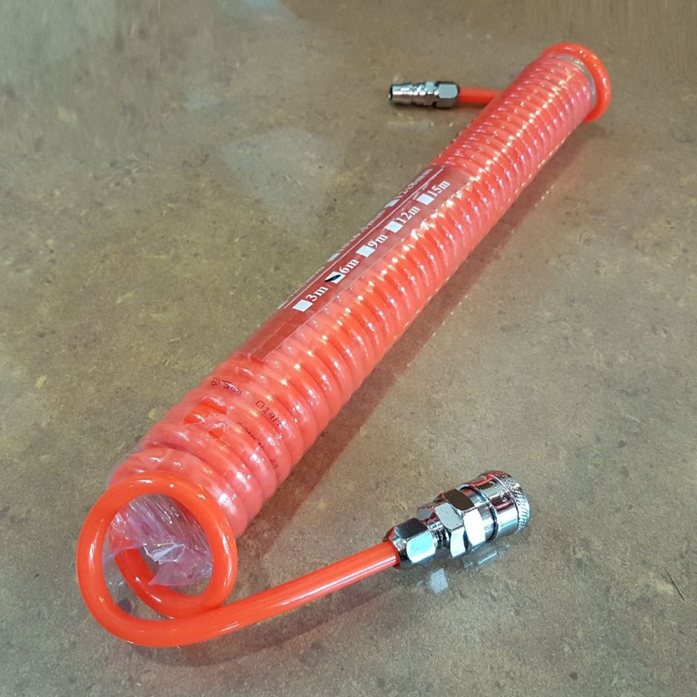 PU Spring High Pressure Hose 15kgf/cm2 dia8x5mm 9M ID34050 ID35508 ...