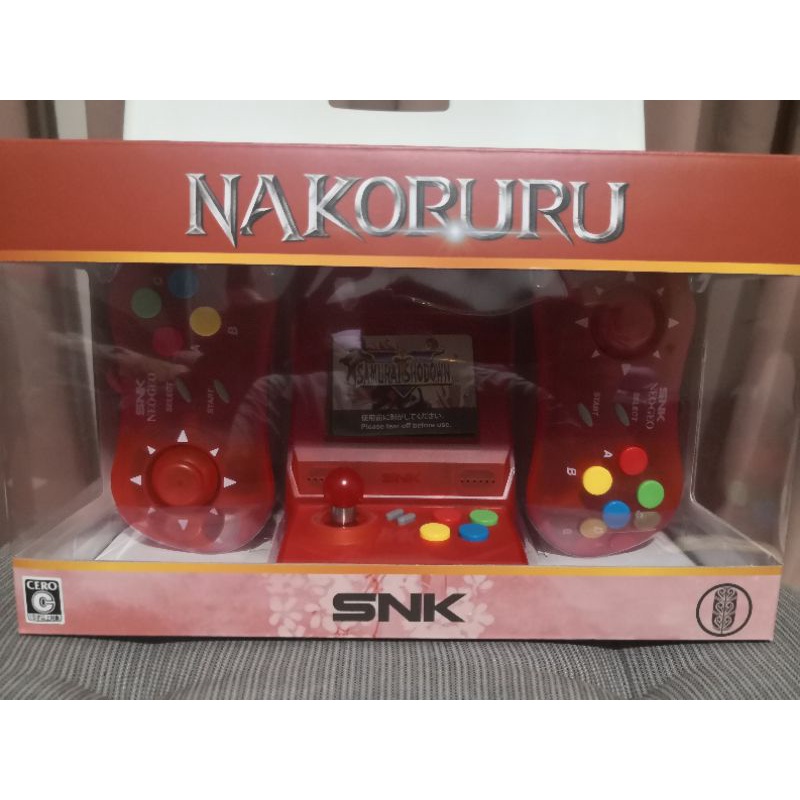 Original SNK NEO GEO MINI snk neogeo mini limited edition Nakoruru Red ...