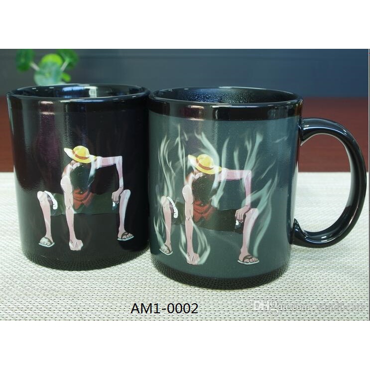 One Piece Magic Coffee Cup Mug Home Office Travel Mixer Hot Temperature ...