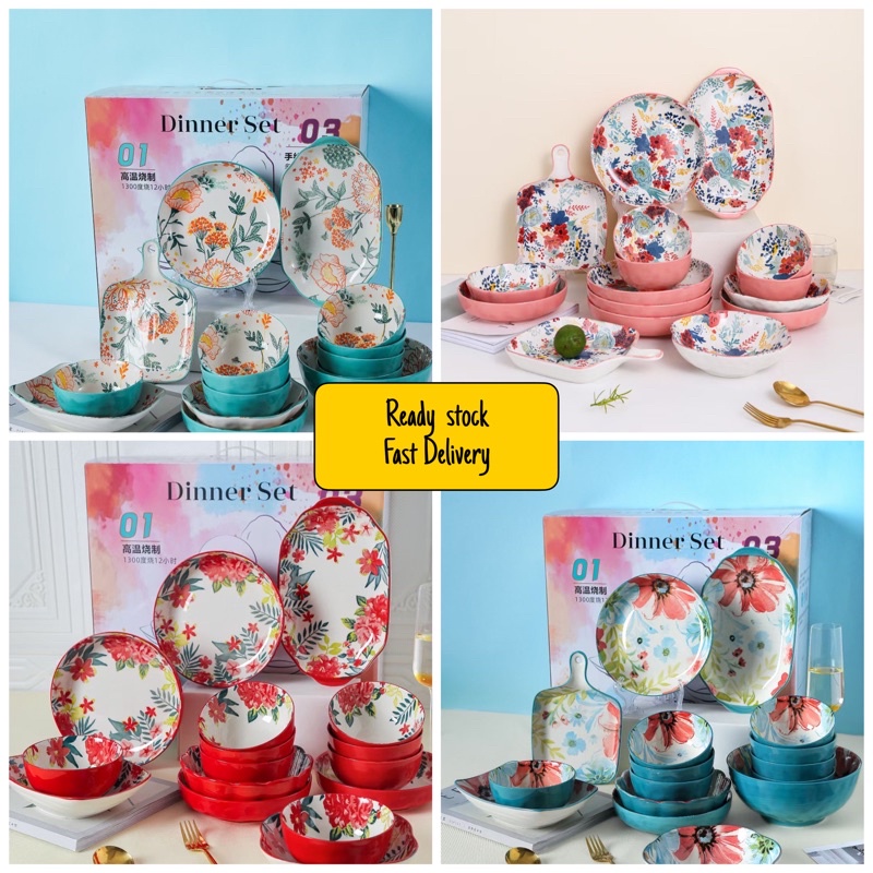 set pinggan viral bohemian( ready stock) | Shopee Malaysia
