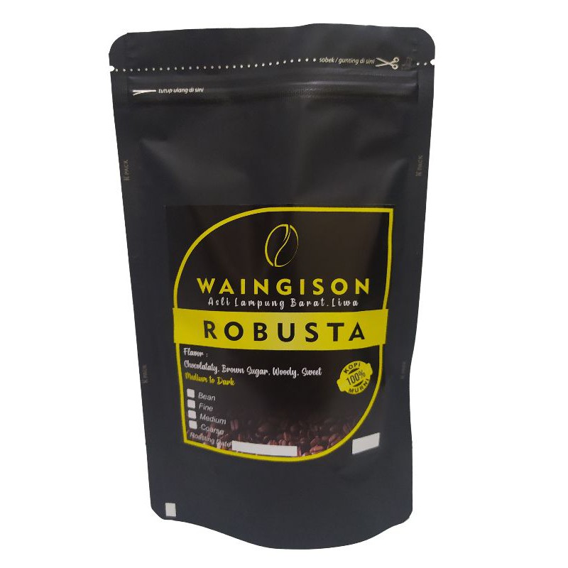 Robusta Powder Coffee original West lampung liwa 100g | Shopee Malaysia