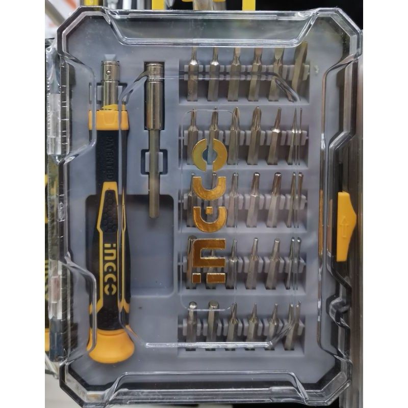 INGCO screw driver tool bits set 32pc | Shopee Malaysia