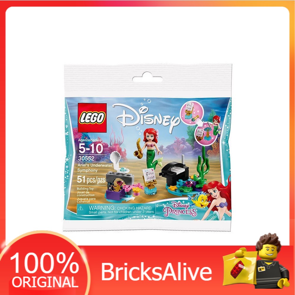 [BricksAlive] LEGO DISNEY PRINCESS Ariel's Underwater Symphony MISP ...