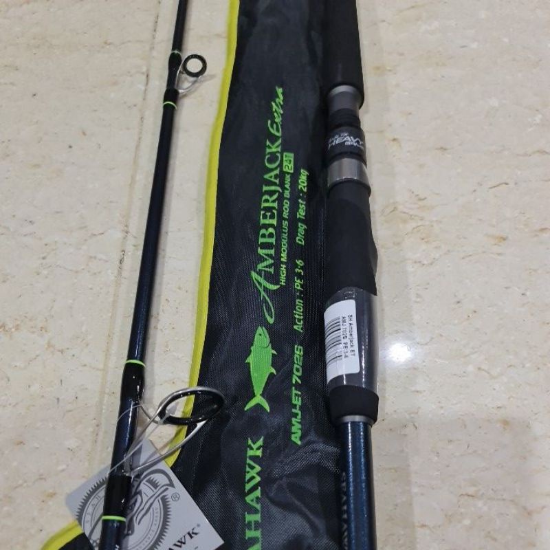 2021 New Seahawk Amberjack Extra jigging rod(sesuai bottom) | Shopee ...