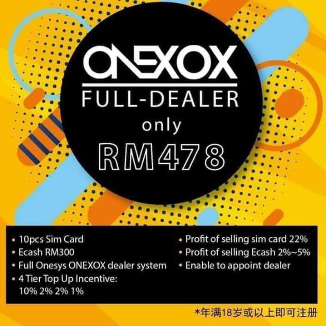 One XOX Full Dealer package | Shopee Malaysia