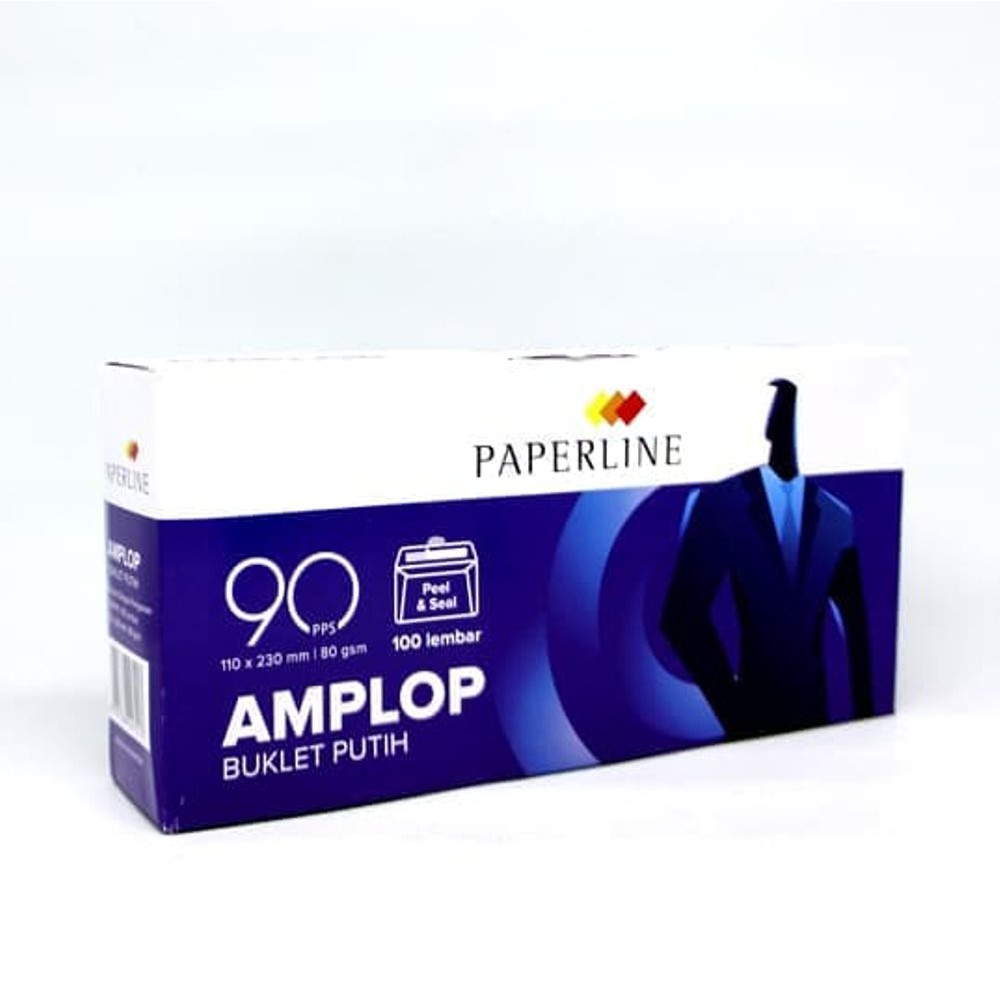 Paperline 90 plain white long envelope | Shopee Malaysia