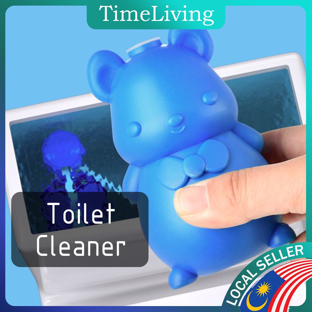 READY STOCK Flush Toilet Bowl Cleaner Blue Cleaner Deodorant Cleaning ...