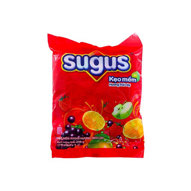 SUGUS Fruit Flavored Soft Candy 210G Pack | Shopee Malaysia