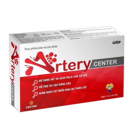 [VITAPHARM] Artery Center Supplements Iron and Folic Acid for the Body ...