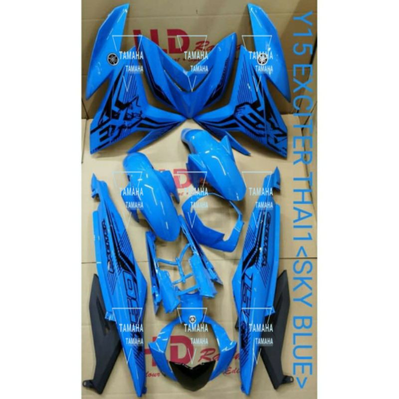 YAMAHA Y15 Y15zr V1 V2 Exciter Thai 1 Red/Yellow/Blue/Creamy white ...