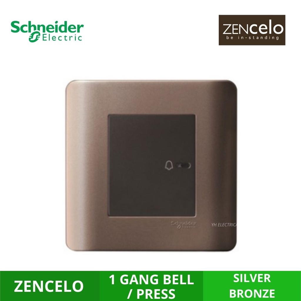 SCHNEIDER ZENCELO SERIES SILVER BRONZE SWITCHES & SOCKETS [FULL RANGE ...
