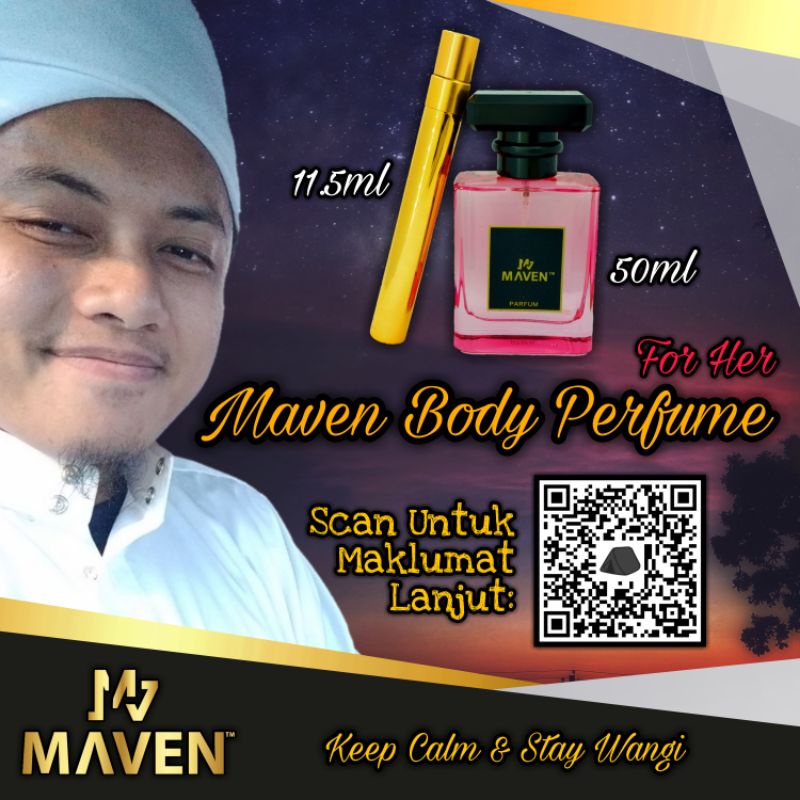 Maven Body Perfume For Her (50ml) | Shopee Malaysia