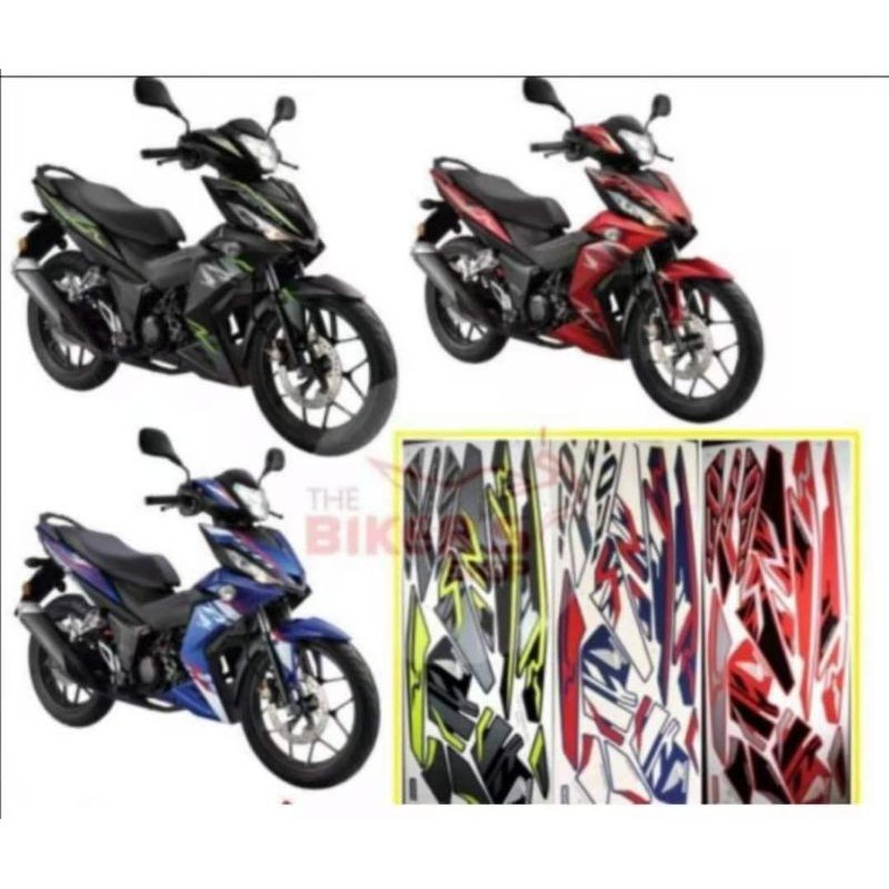 HONDA RS150 (7) BODY STICKER | Shopee Malaysia