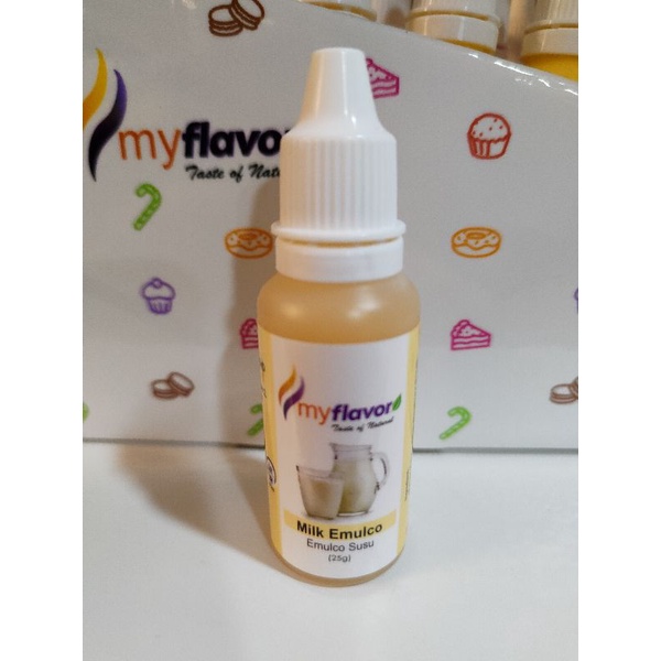 MyFlavor Edible Food Emulco/Flavour 25g each My Flavor Halal Perisa ...
