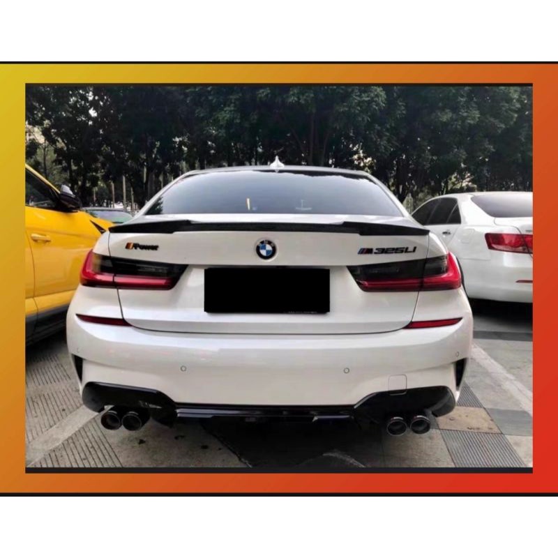 Bmw G20 3 Series Cs Style Carbon Rear Spoiler | Shopee Malaysia